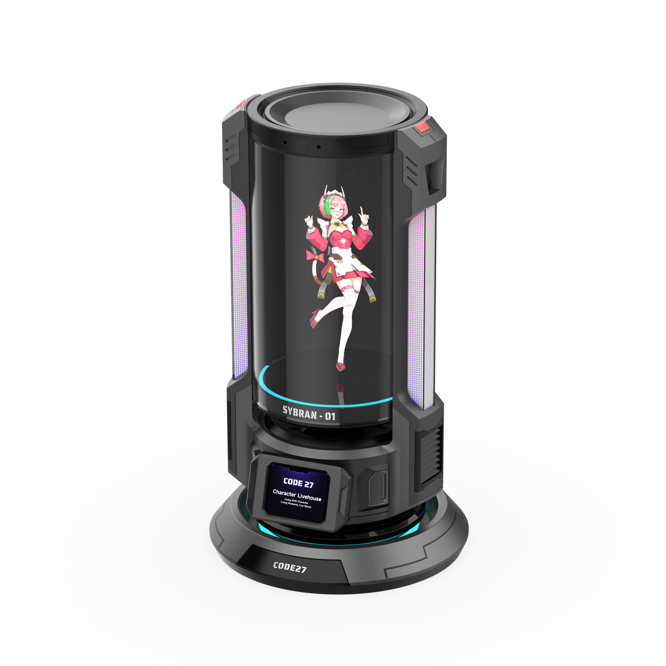 CODE27 Customizable 3D AI Companion Hub – SyBran Innovation