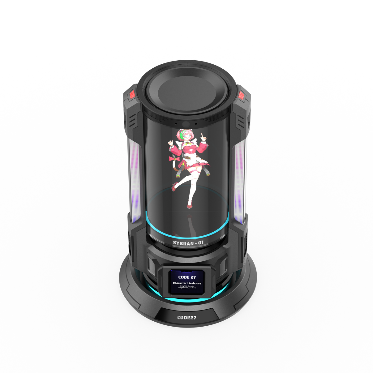 CODE27 Customizable 3D AI Companion Hub – SyBran Innovation
